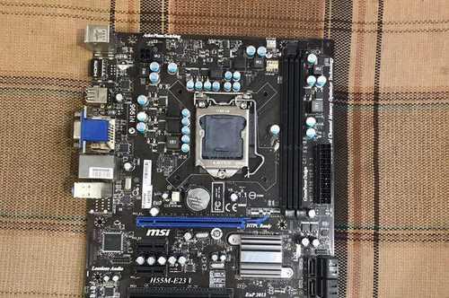 Материнская плата MSI H55M-E23