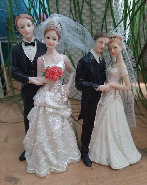 Свадебные статуэтки "Жених и невеста"