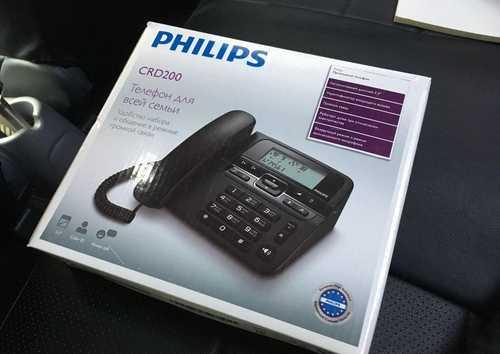 Стационарный телефон Philips CRD200