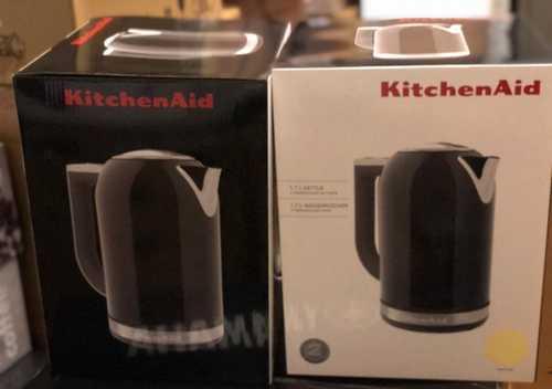 Чайник kitchenaid 5kek1722 крем/черный