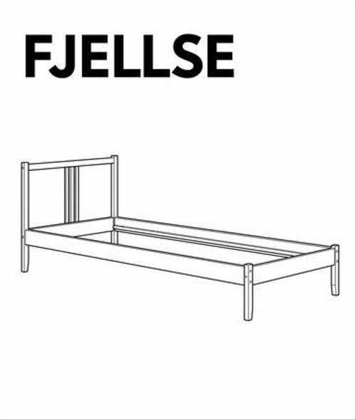 Fjellse 15822 кровать икеа инструкция по сборке