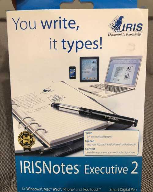 Умная ручка irisnotes Executive 2