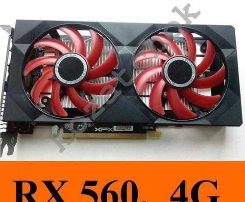 Видеокарта XFX AMD Radeon RX 560 4gb Gddr5