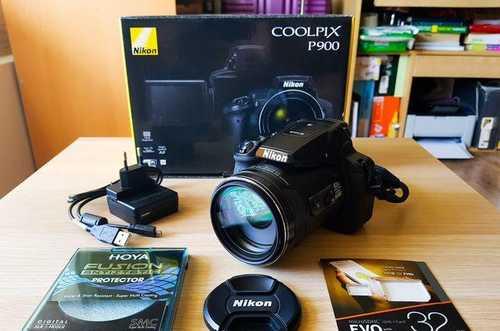 Nikon Coolpix P900 в идеальном состоянии