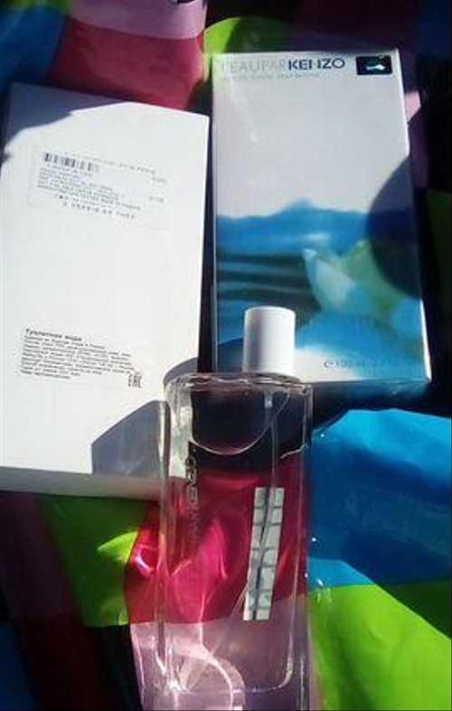 L eau par kenzo pour femme 100ml tester original