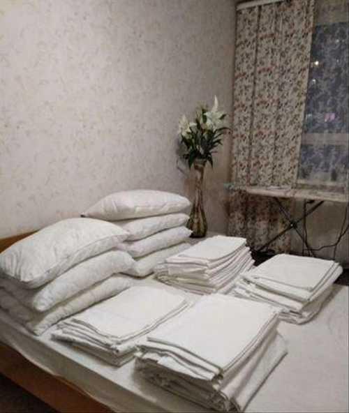 Спальные комплекты, полотенца, подушки, одеяла