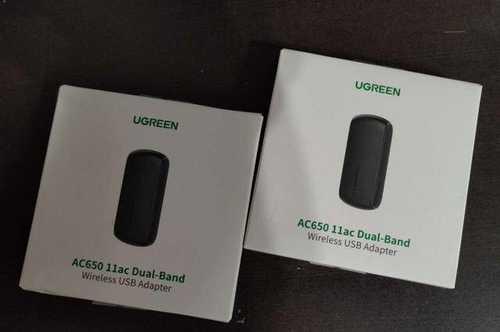 Адаптер Wi-Fi ugreen, 650 Мбит/с, USB, 2,4G и 5G
