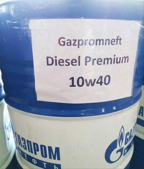 Моторное масло Gazprom Diesel Premium 10w40