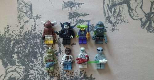 Lego Minifigures, Monsters (X8 pack)