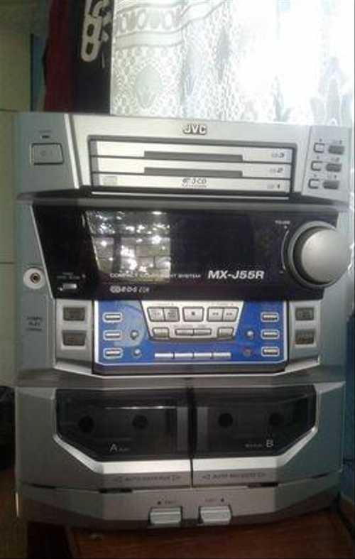 Муз. центр JVC MX-J55R