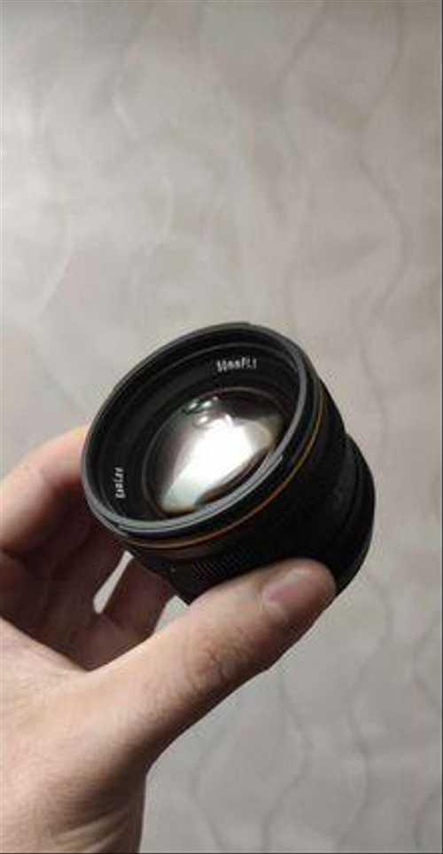 Объектив KamLan 50mm F1.1 FX mount
