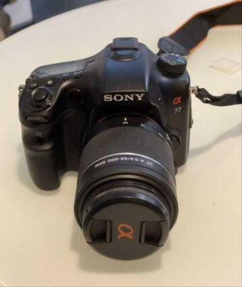 Зеркальный фотоаппарат sony a 77