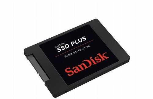 Накопитель SSD SanDisk Plus 480GB новый гарантия