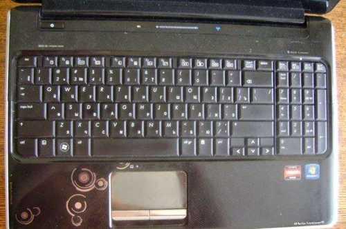 Ноутбук HP DV6-2000 в разборе