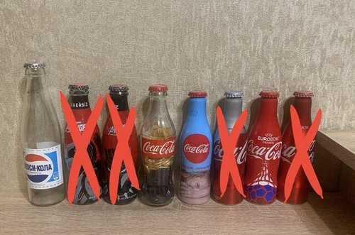 Коллекция бутылок Кока-Кола/Coca-Cola Фанта/Fanta