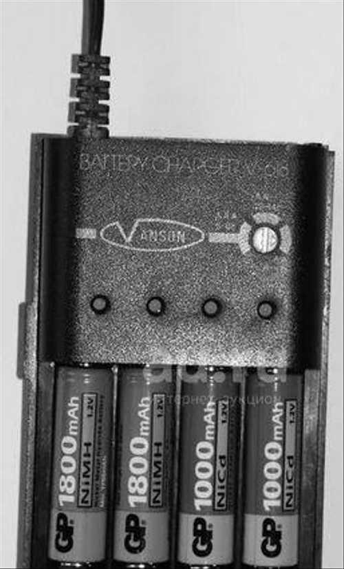 Зарядное устройство для аккумуляторов Vanson V-618