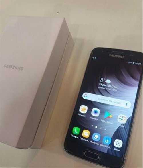 SAMSUNG Galaxy S6 Коробка/Полный комплект