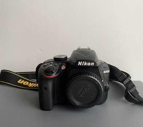 Фотоаппарат Nikon D3400 body
