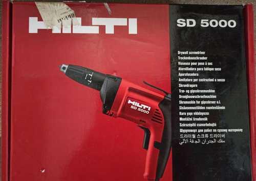 Шуруповёрт Hilti SD5000 + магазин Hilti SMD 57