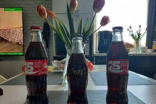 Коллекционная бутылка Coca-Cola