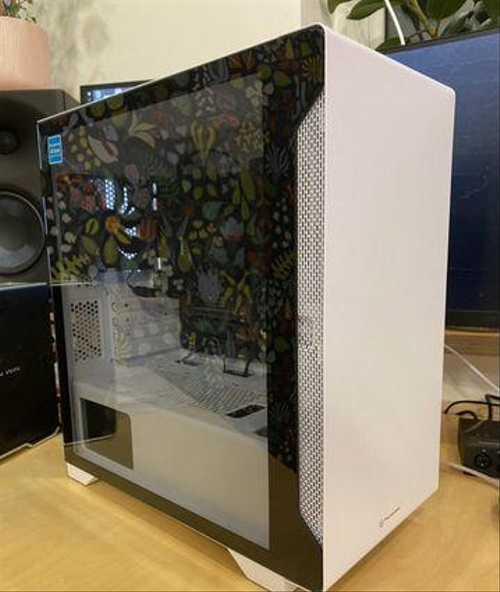 Корпус Thermaltake S100 TG Snow + бп xilence