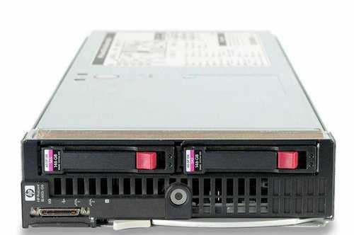 HP Proliant BL460c G6 / 2x L5530 / 8Gb / QMH2462