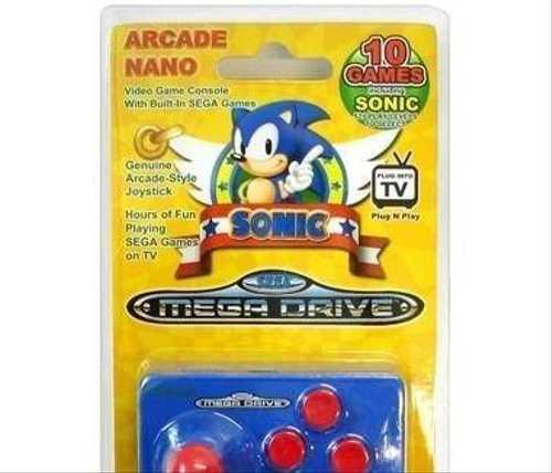 Продам Sega Genesis Nano Sonic + 10 различных игр
