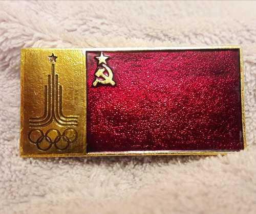 Редкий значок СССР Олимпиада