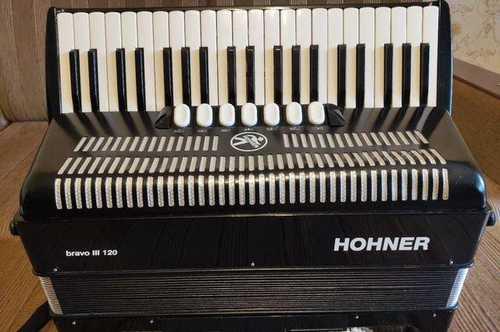 Hohner Bravo III 120 / black - Аккордеон 4/4