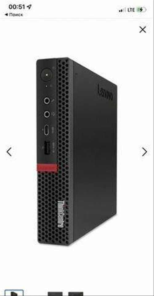 Новый неттоп Lenovo Thinkcentre M75q-1 Ryzen 5 Pro