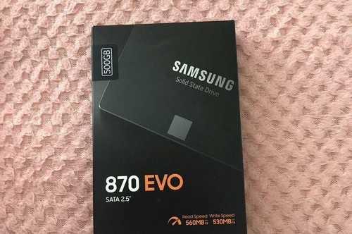 Ssd sumsung 870 evo 500gb