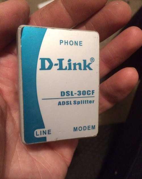 Adsl Splitter D-Link (сплиттер)