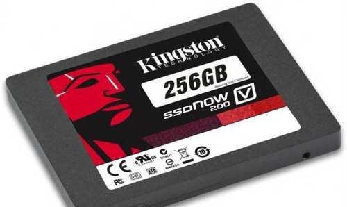 SSD Kingston 256, серия ssdnow 200 V+