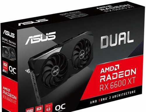 Asus RX6600XT 8GB dual-RX6600XT-O8G в пути