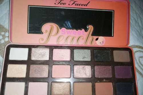 Палитра теней too faced