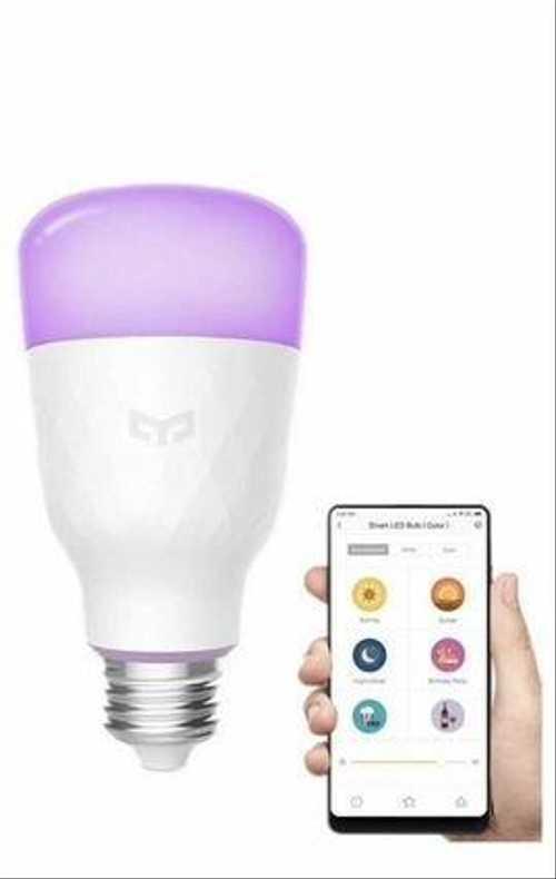 Умная лампа цветная Xiaomi Yeelight Smart Led