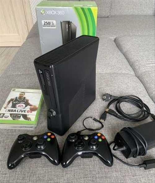 Xbox 360 slim +250Gb