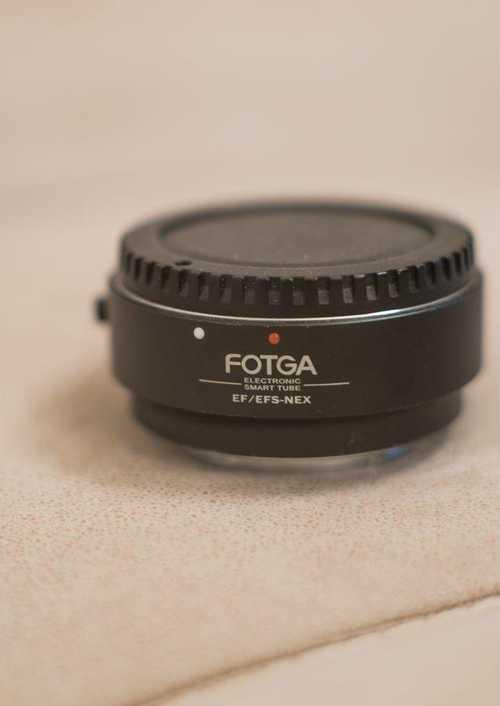 Переходник fotga с Canon EF объектива на Sony NEX