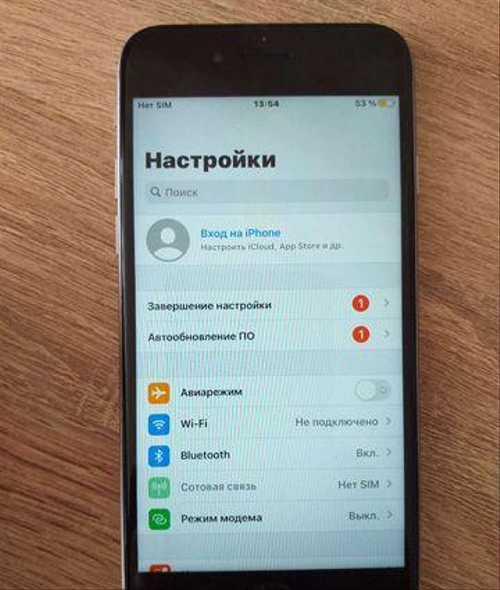 iPhone 6s (16gb без отпечатка)