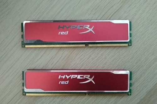 Продам оперативную память Kingston 8Gb HyperX Red