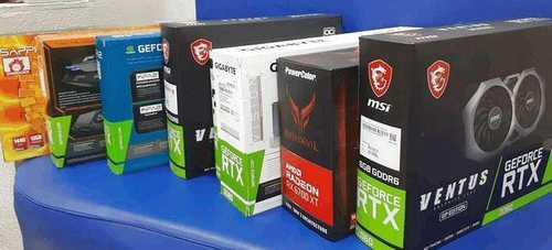 Видеокарты 5600xt \ 6 штук \ XFX Radeon