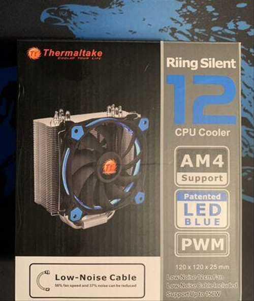 Кулер для процессора Thermaltake Riing Silent 12 B