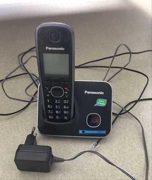Телефон Panasonic KX-TG6611RUB