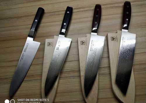 Японские кухонные ножи Yaxel