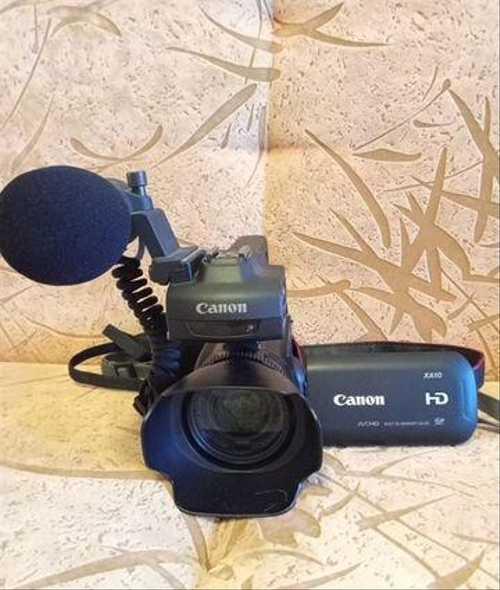 Видеокамера canon ха-10