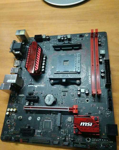 Материнская плата MSI B350M gaming PRO