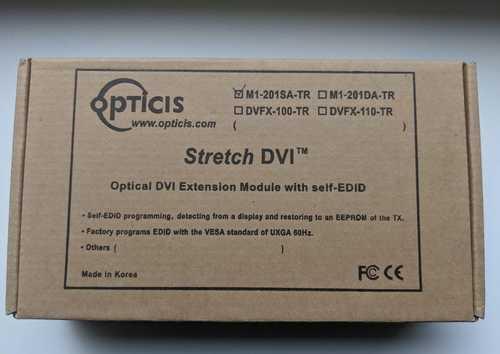 Передатчики DVI по оптоволокну Opticis M1-201SA-TR