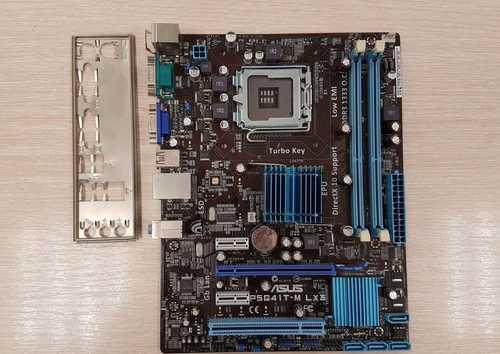 Материнская плата asus P5G41T-M LX3, s775, DDR3