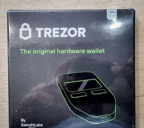 Холодный (аппаратный) кошелек Trezor one (новый)