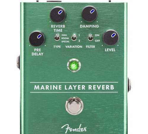 Fender Marine Layer Reverb Pedal педаль эффектов